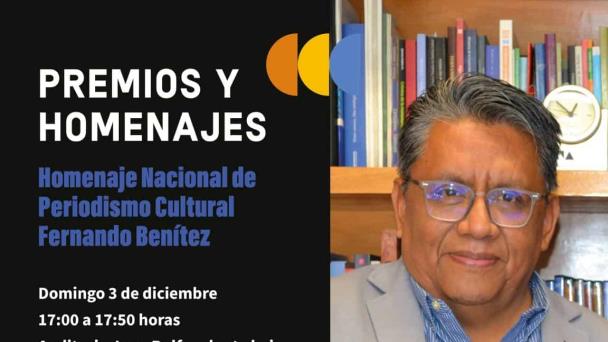 Jesús Alejo Santiago recibirá el Homenaje Nacional de Period