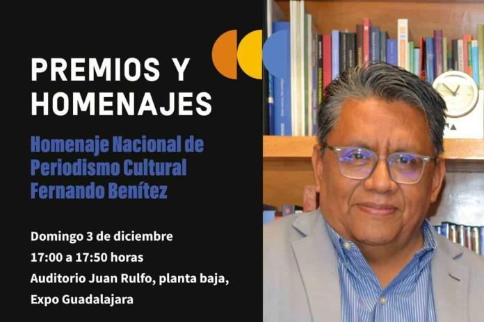 Jesús Alejo Santiago recibirá el Homenaje Nacional de Period