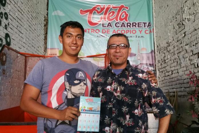 Cleta la Carreta en sus primeras semanas ha recopilado 100 kilos de PET