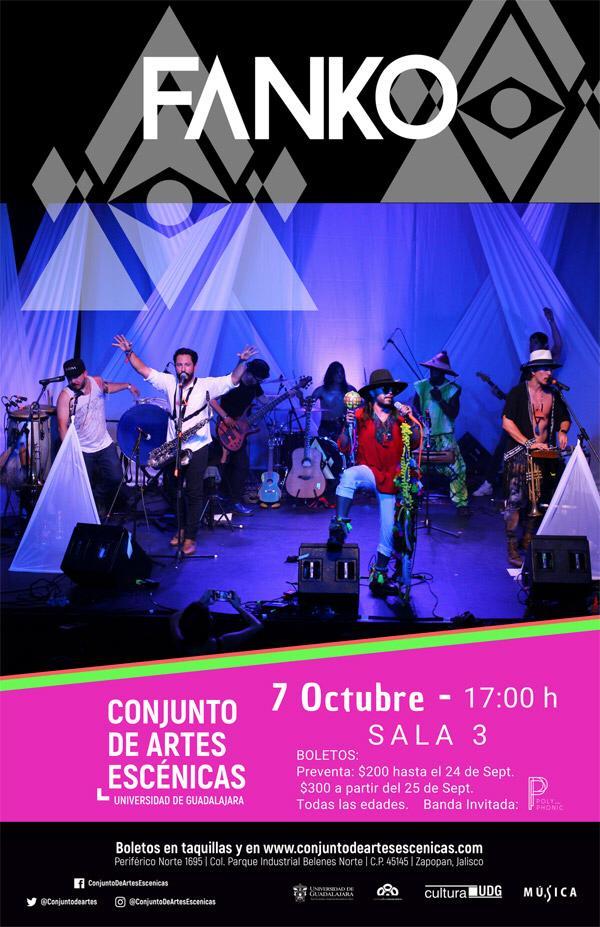 La nueva escuela del funk llega al CAE con Fanko