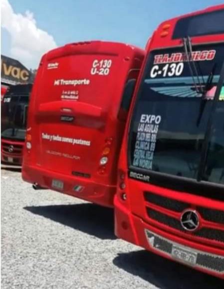 40 unidades de la ruta 130, antes 186, que va a Tlajomulco circulan sin ...