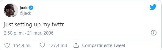 El primer tuit cumple 15 años